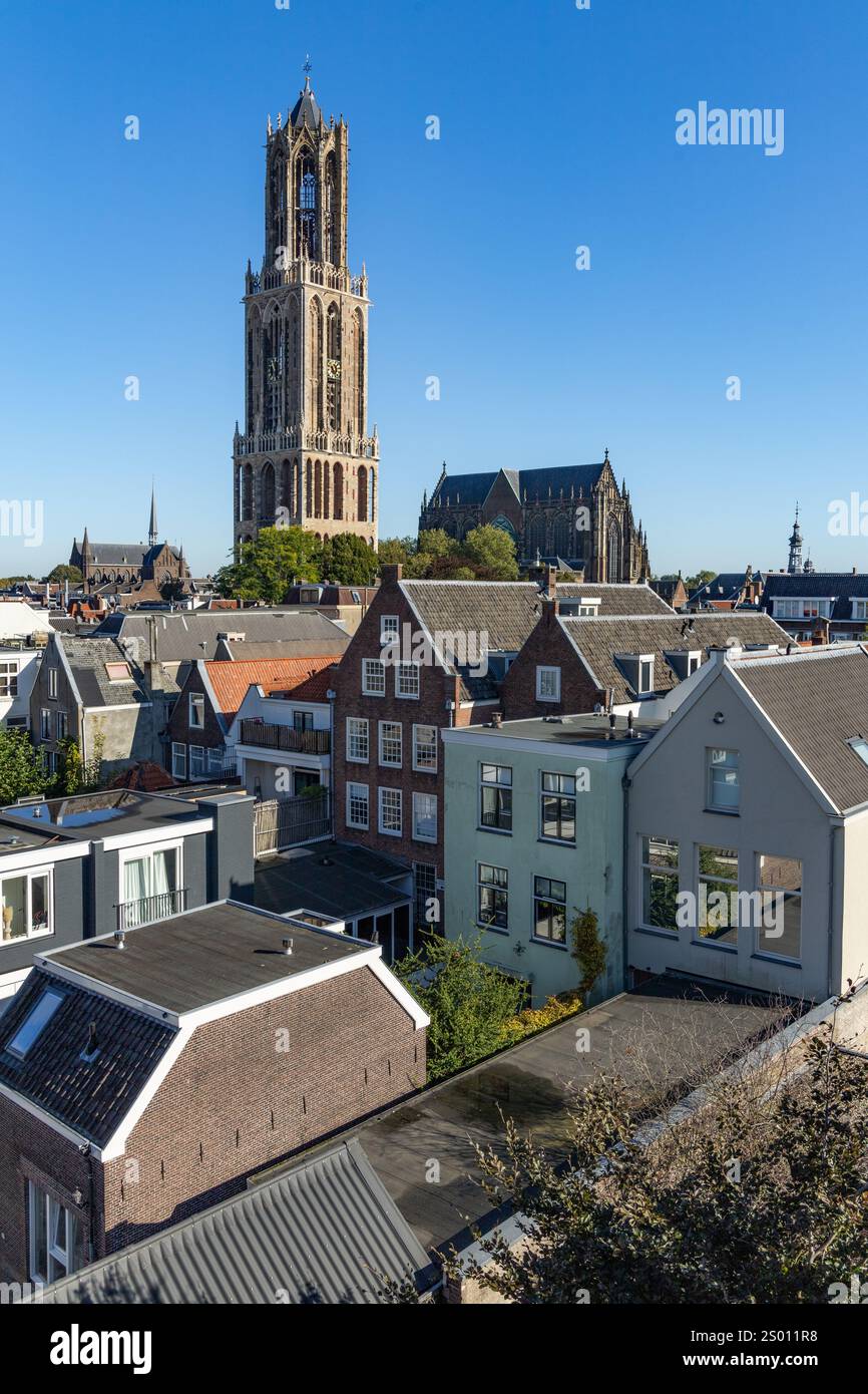 Dom Tower "Dom toren" in Utrecht in 2024 after 5 years of restoration ...