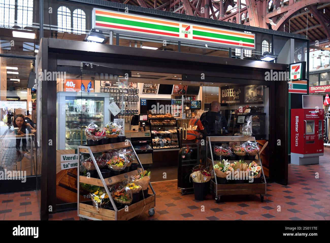 Copenhagen/ Denmark/24 JULY 2024/7eleven chain all over danish land ...