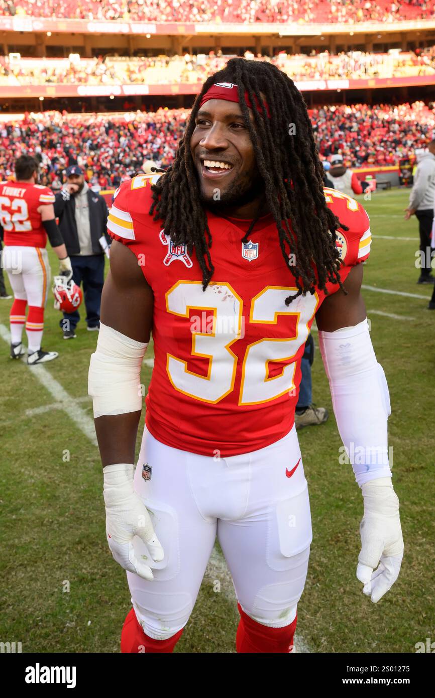 Kansas City Chiefs linebacker Nick Bolton was all smiles after their ...