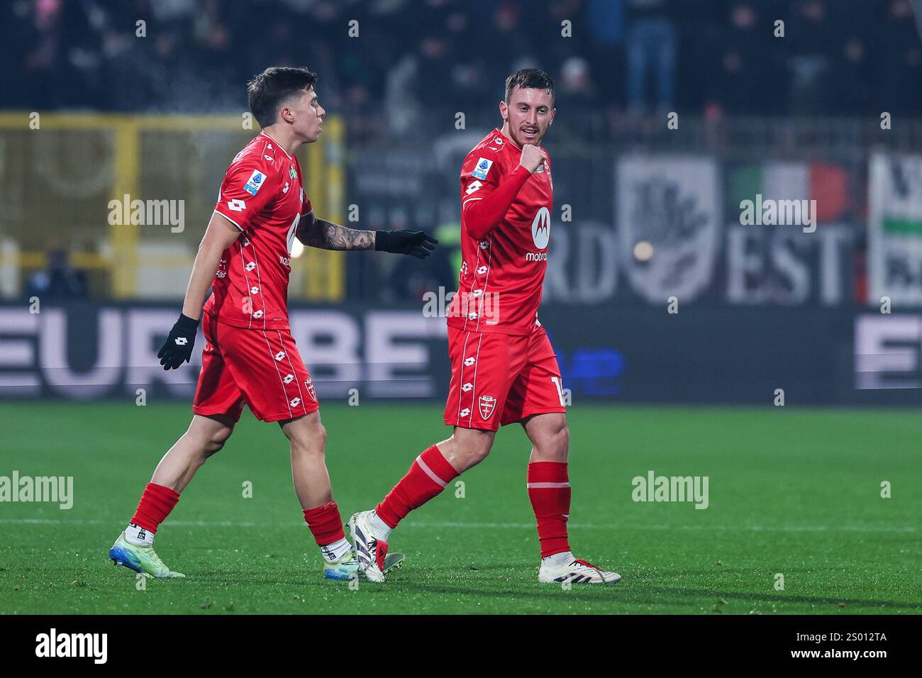 Samuele Birindelli of AC Monza celebrates after scoring a goal during ...