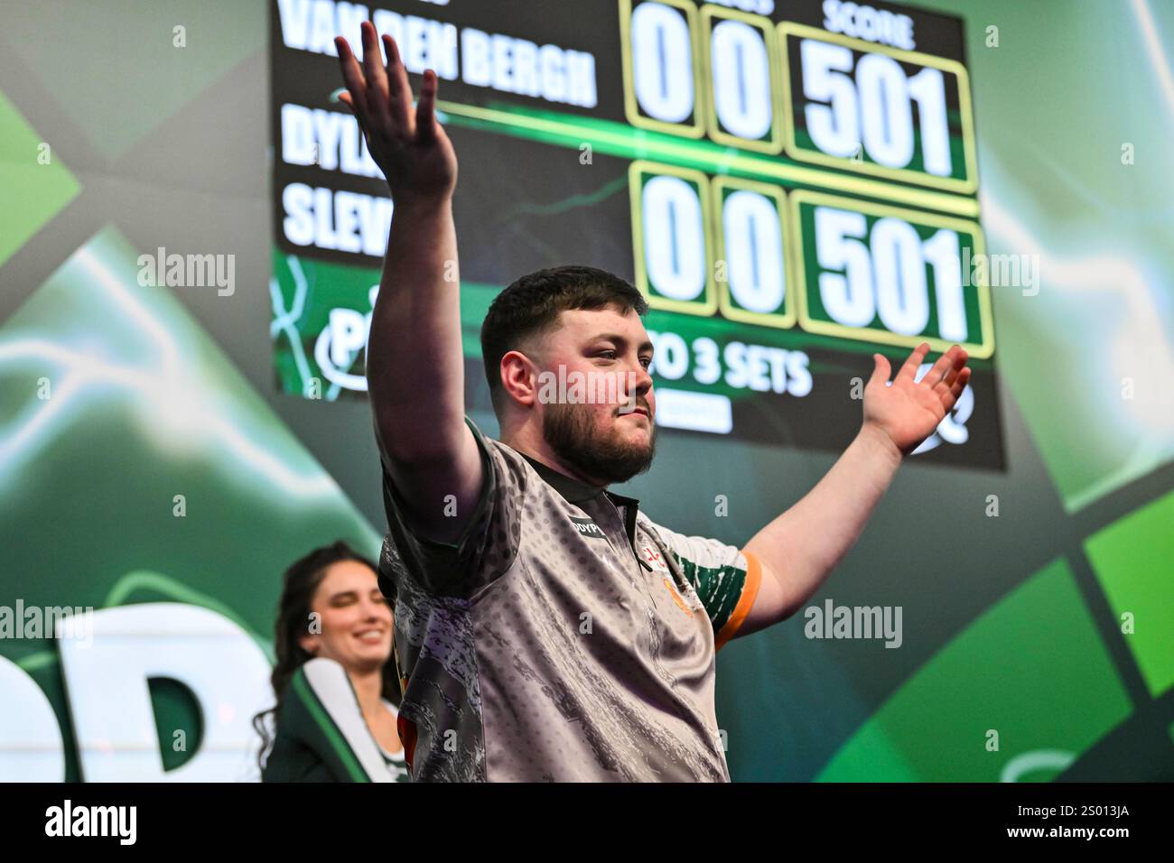 Alexandra Palace, London, UK. 22nd Dec, 2024. 2024/25 PDC Paddy Power ...