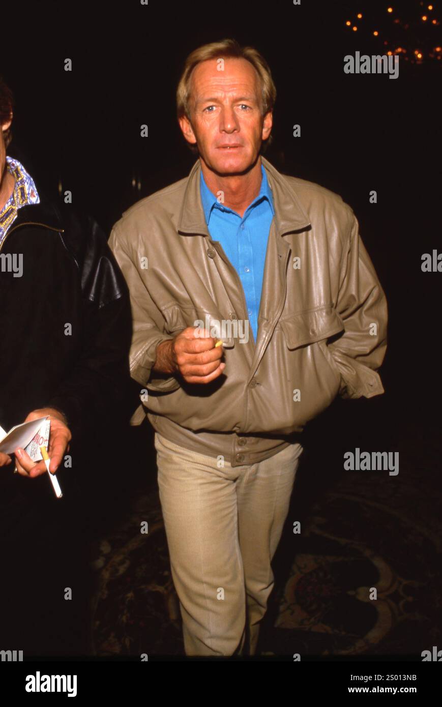 **FILE PHOTO** Paul Hogan Has Passed Away. Paul Hogan at the Tyson vs ...
