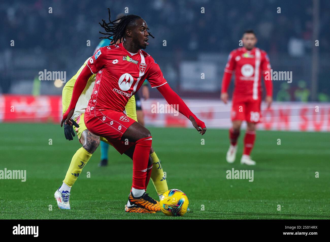 Warren Bondo of AC Monza seen in action during Serie A 2024/25 football ...