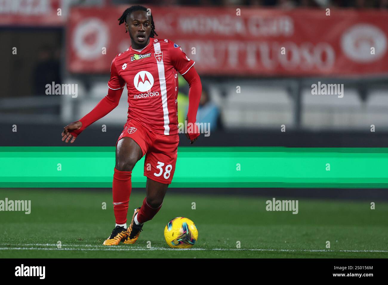 Monza, Italy. 22nd Dec, 2024. Warren Bondo of Ac Monza in action during ...
