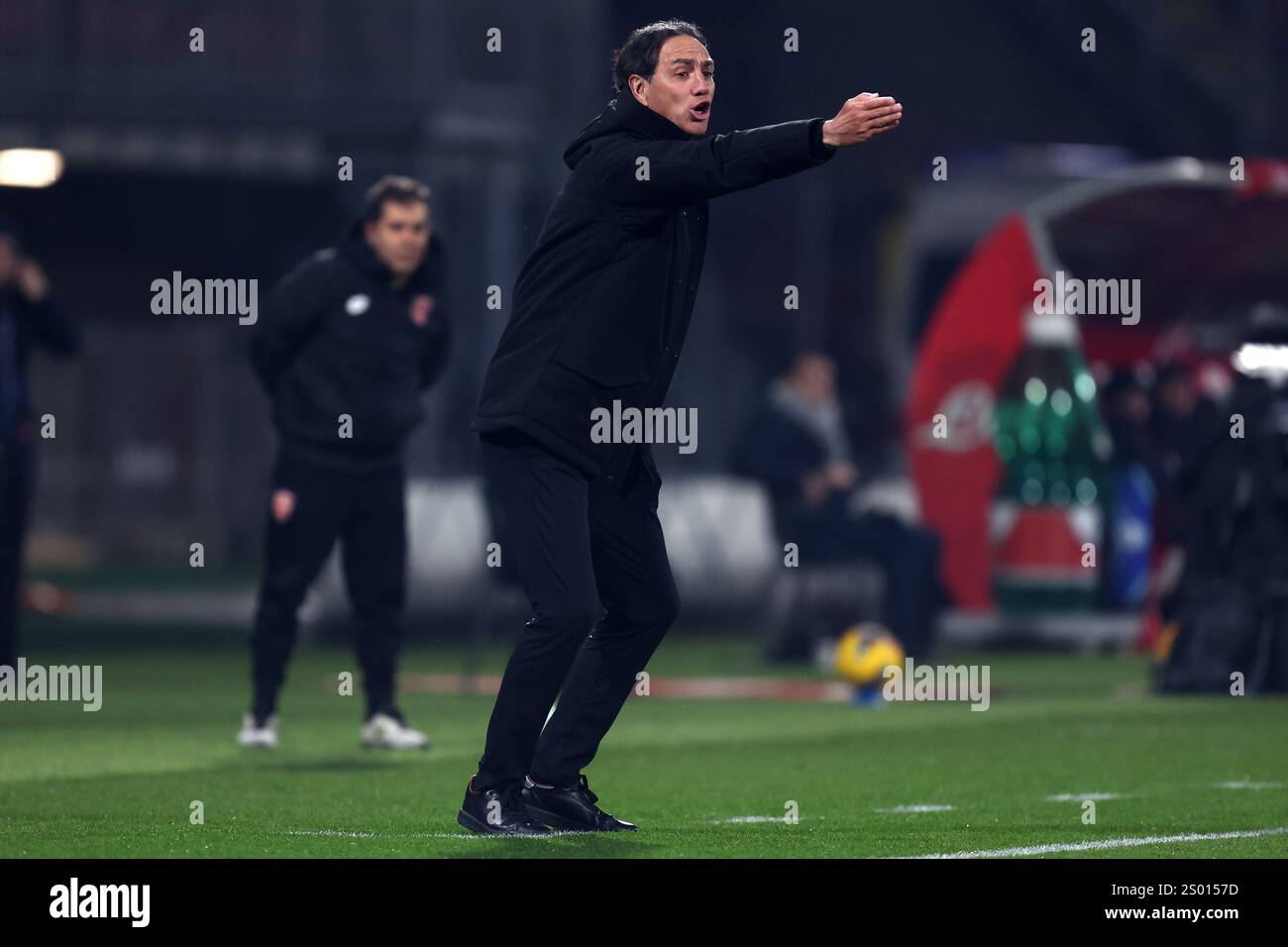 Monza, Italy. 22nd Dec, 2024. Alessandro Nesta, head coach of Ac Monza ...