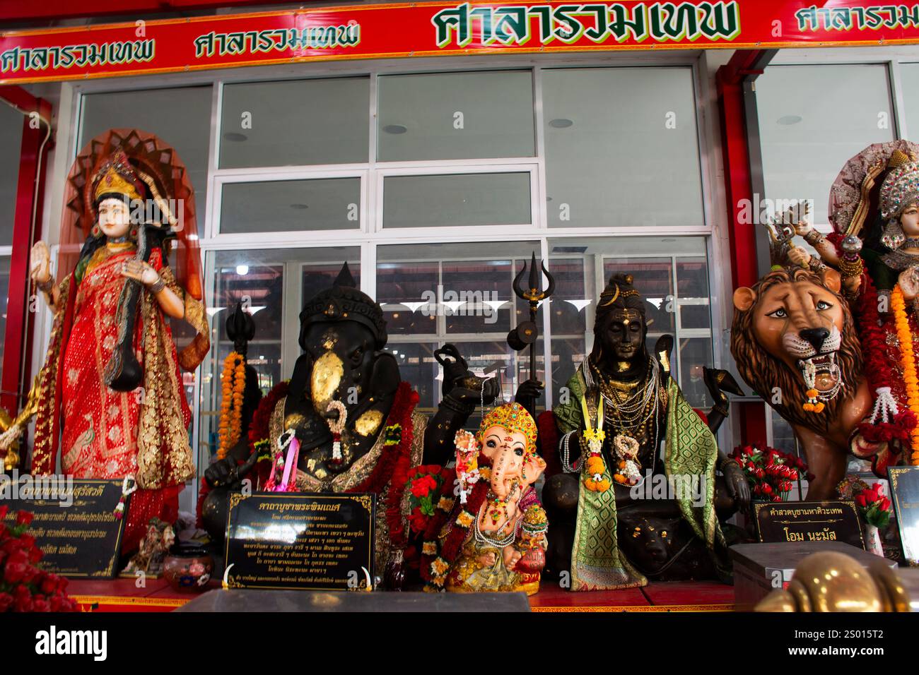 Ancient buddha and antique hindu goddess god holy deity myth angel for ...