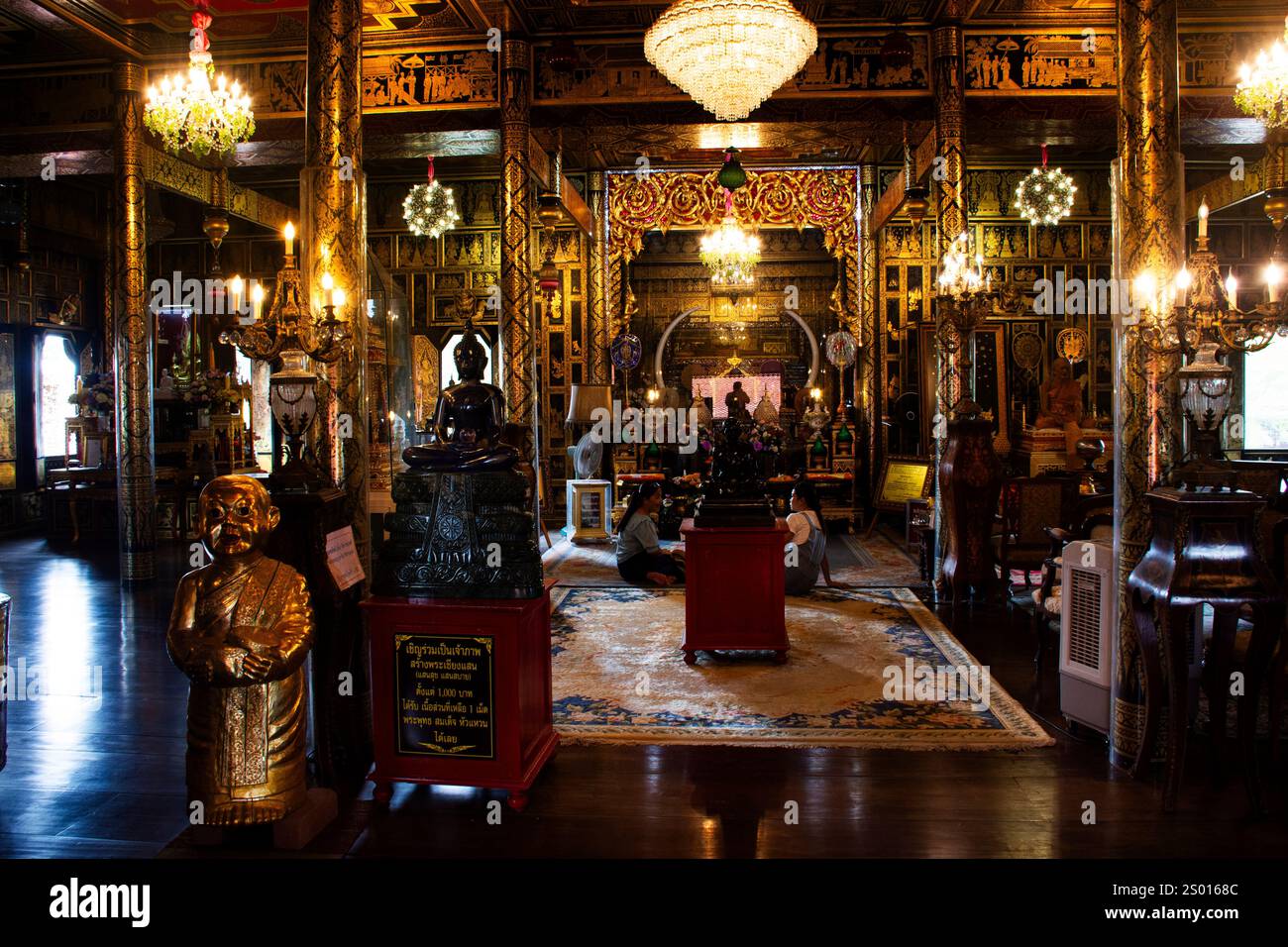 Revered Luang Por Nueang buddhist saint holy arhat or buddhism noble ...