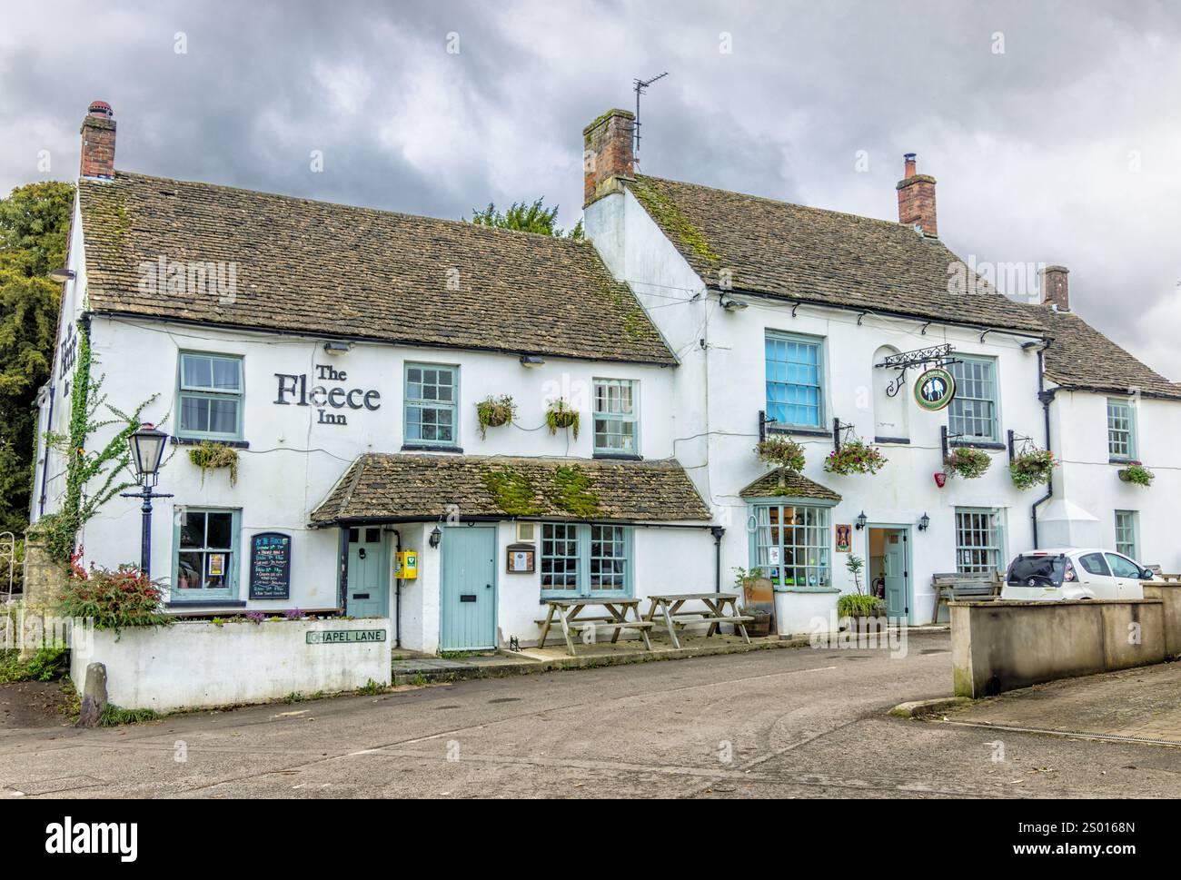 The Fleece Inn a traditional 17th Century British pub in Hillesley in ...