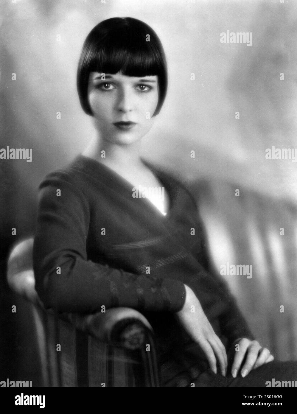 Louise Brooks, ca. 1927. Key Book Photograph by Eugene Robert Richee ...