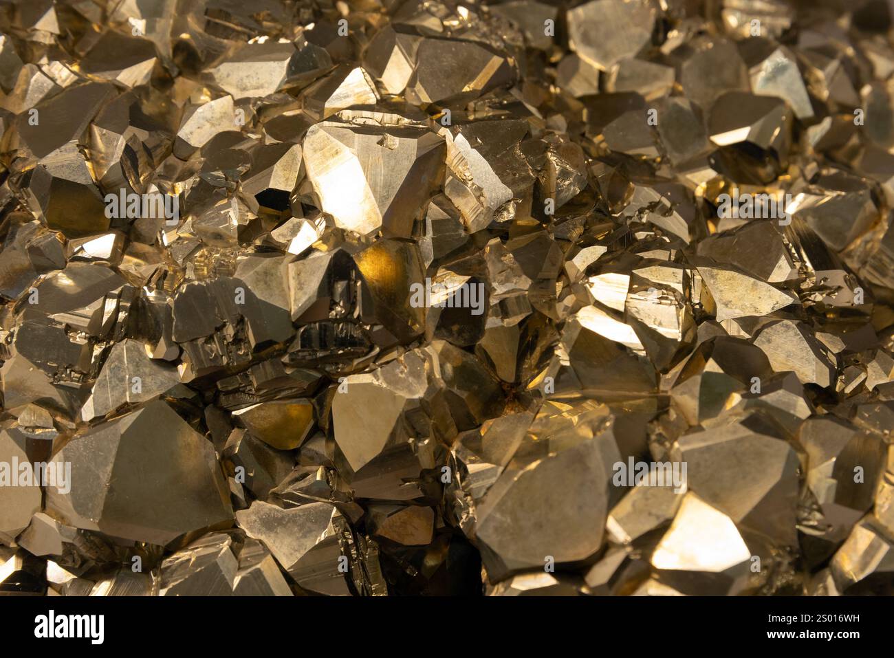 Natural background photo texture of shiny cubic crystals. The mineral ...