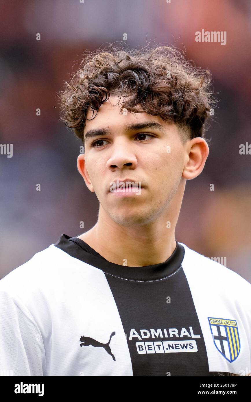 Rome, Italy. 22nd Dec, 2024. Anas Haj Mohamed of Parma Calcio 1913 ...