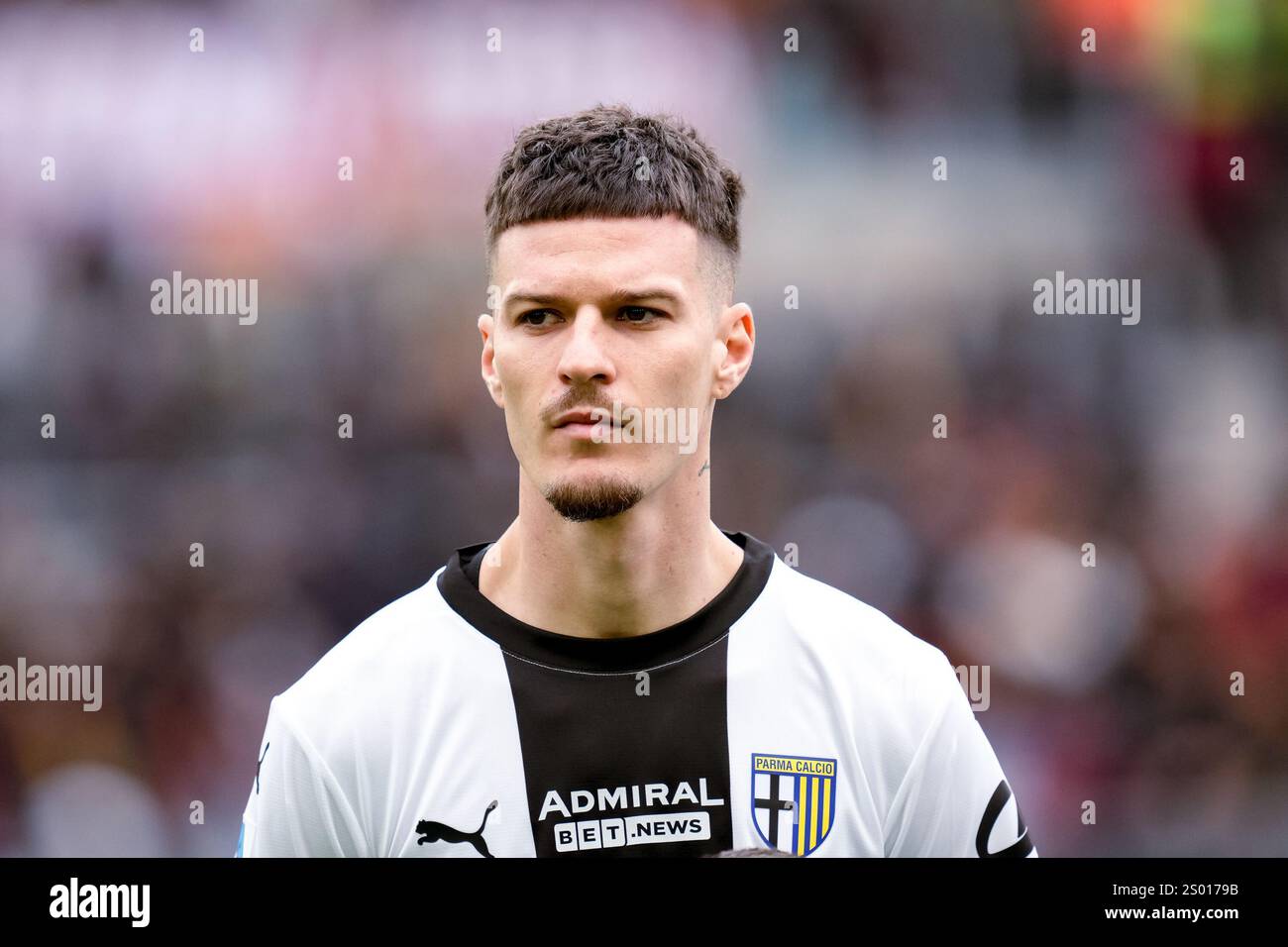 Rome, Italy. 22nd Dec, 2024. Dennis Man of Parma Calcio 1913 looks on ...