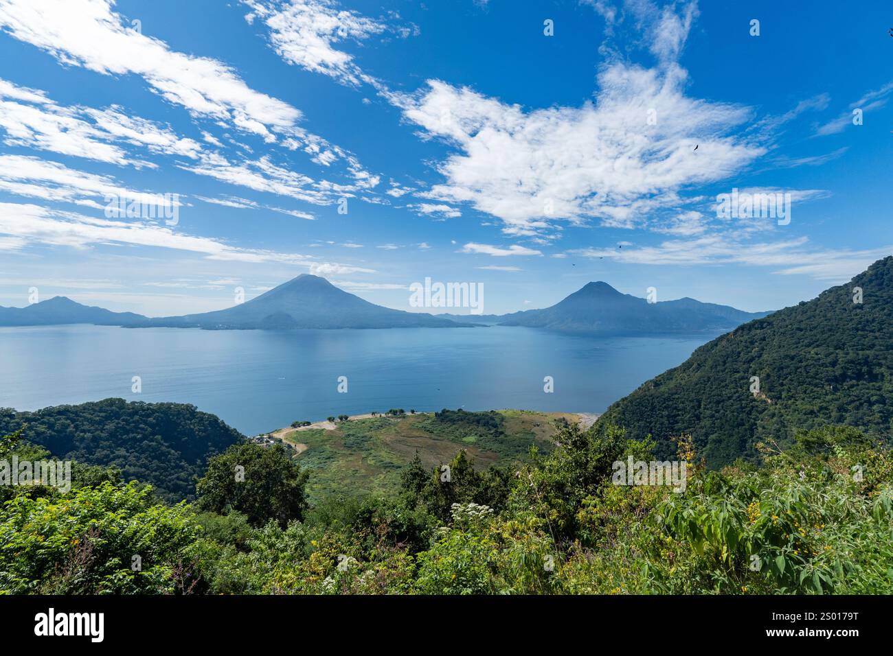 Viewpoint at Lake Atitlan, Guatemala Stock Photo - Alamy