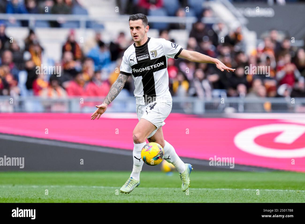 Rome, Italy. 22nd Dec, 2024. Emanuele Valeri of Parma Calcio 1913 ...