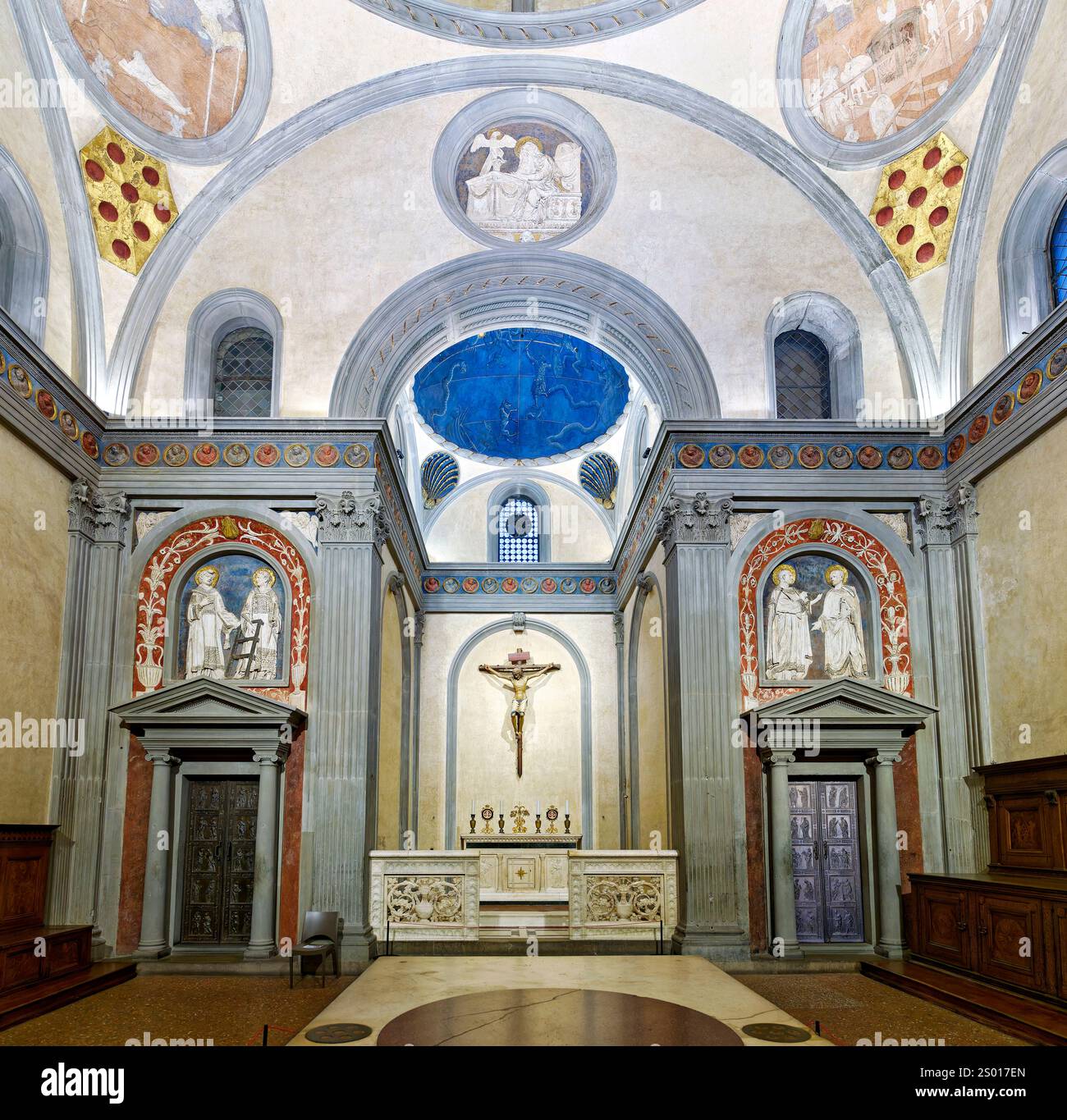 Florence Tuscany Italy. The Basilica of San Lorenzo (St. Lawrence Stock ...