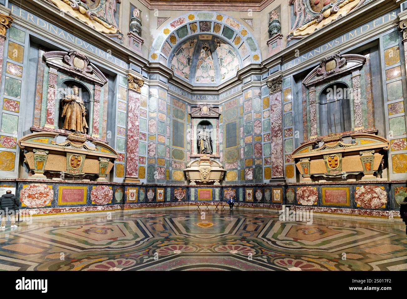 Florence Tuscany Italy. Cappelle Medicee (Medici Chapels). Cappella dei ...