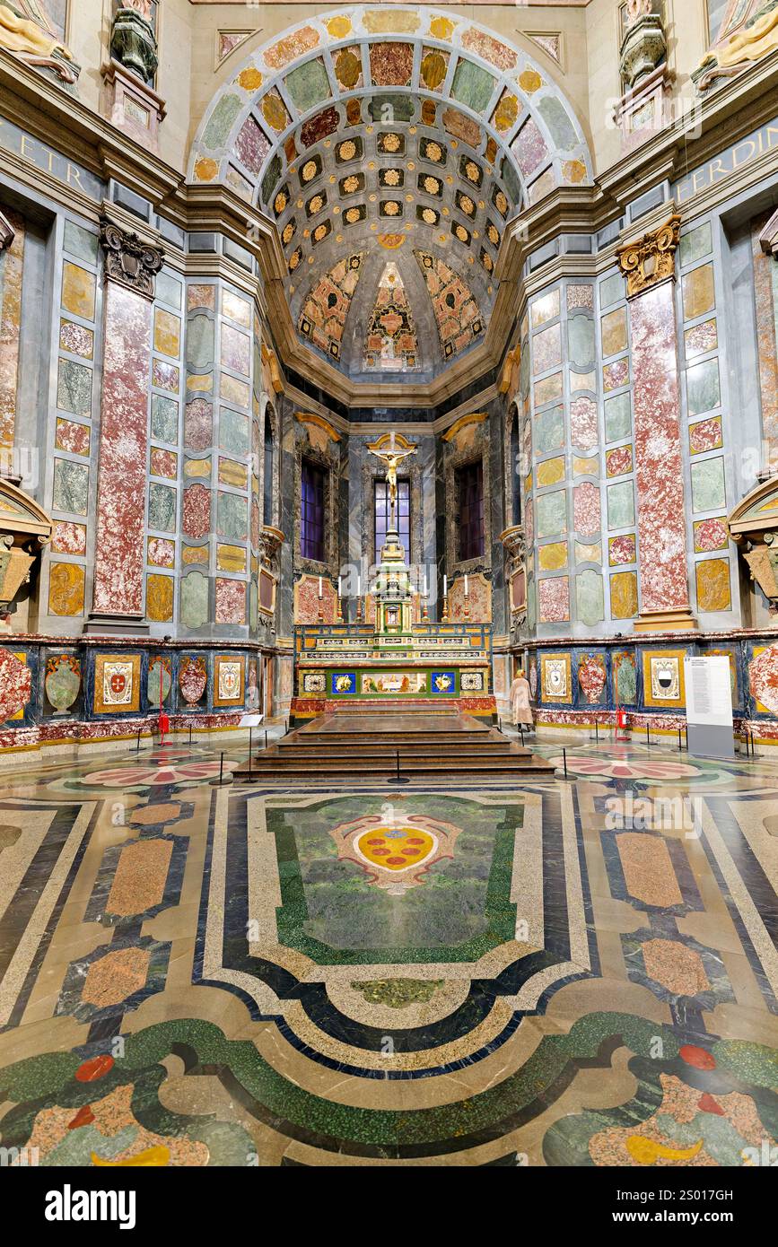 Florence Tuscany Italy. Cappelle Medicee (Medici Chapels). Cappella dei ...