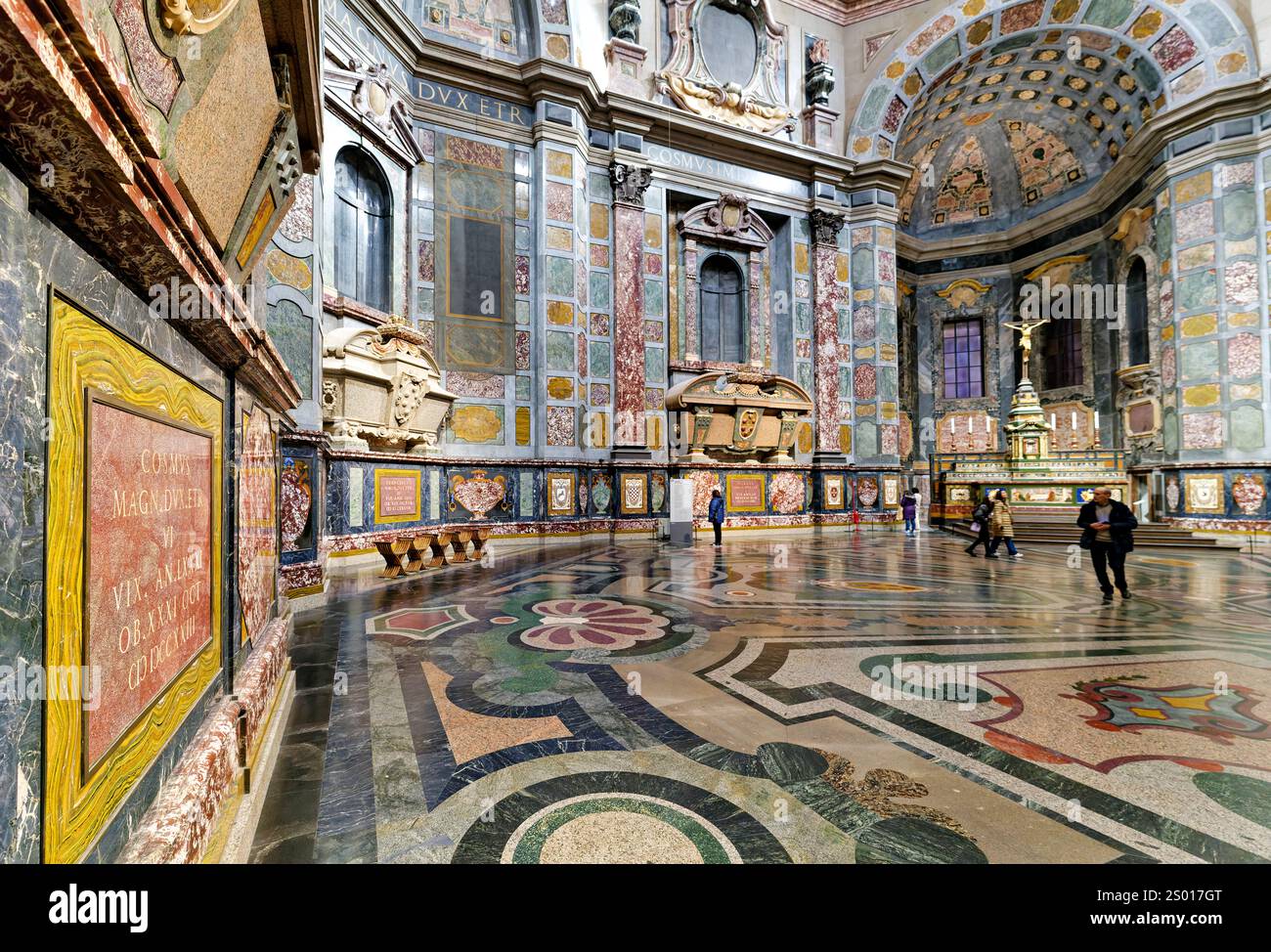 Florence Tuscany Italy. Cappelle Medicee (Medici Chapels). Cappella dei ...