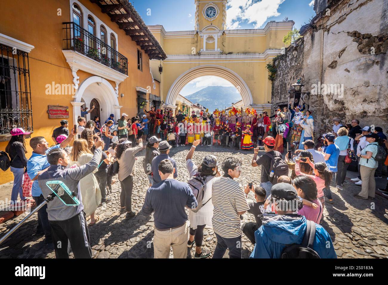Festival for the Burning of the Devil, Antigua Guatemala ( La Quema del ...