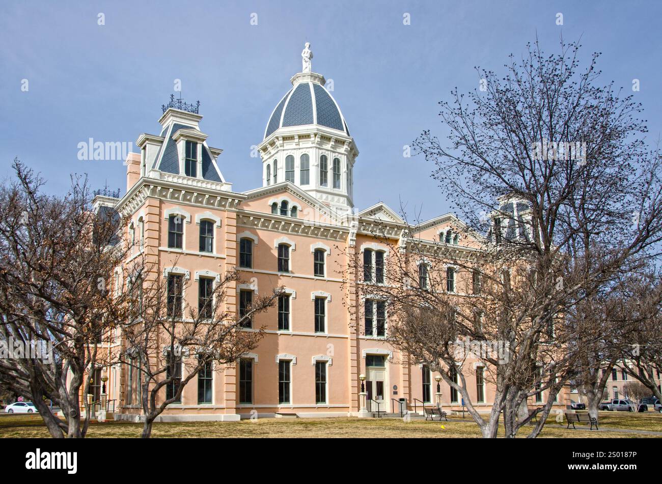 The Presidio County Courthouse in Marfa, Texas is a great example of ...