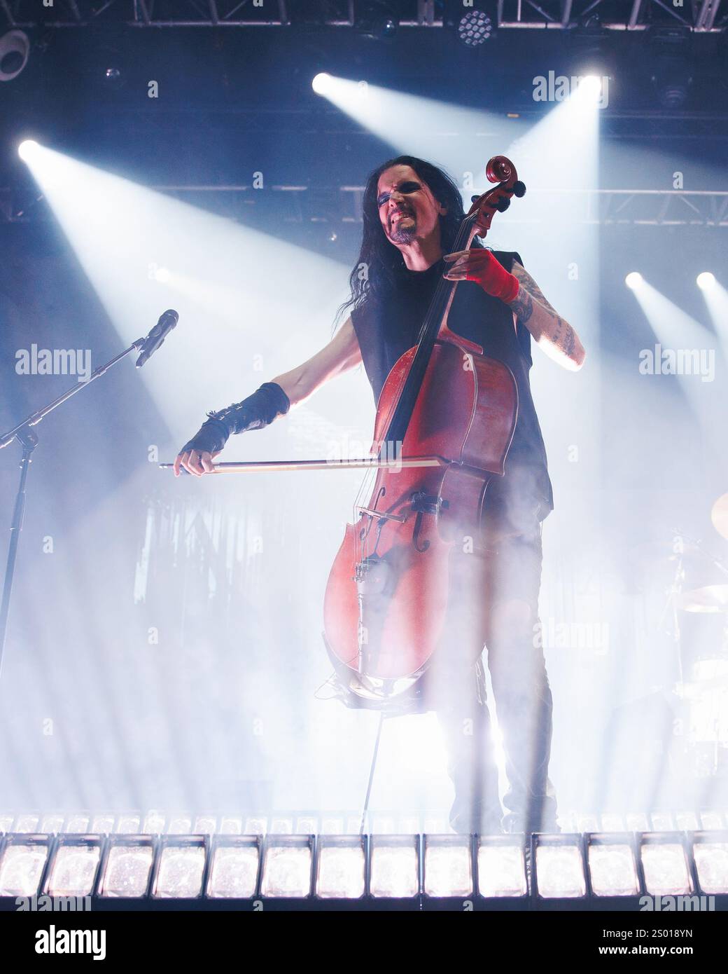 Barcelona, Spain. 19th November, 2024. Apocalyptica (symphonic metal ...