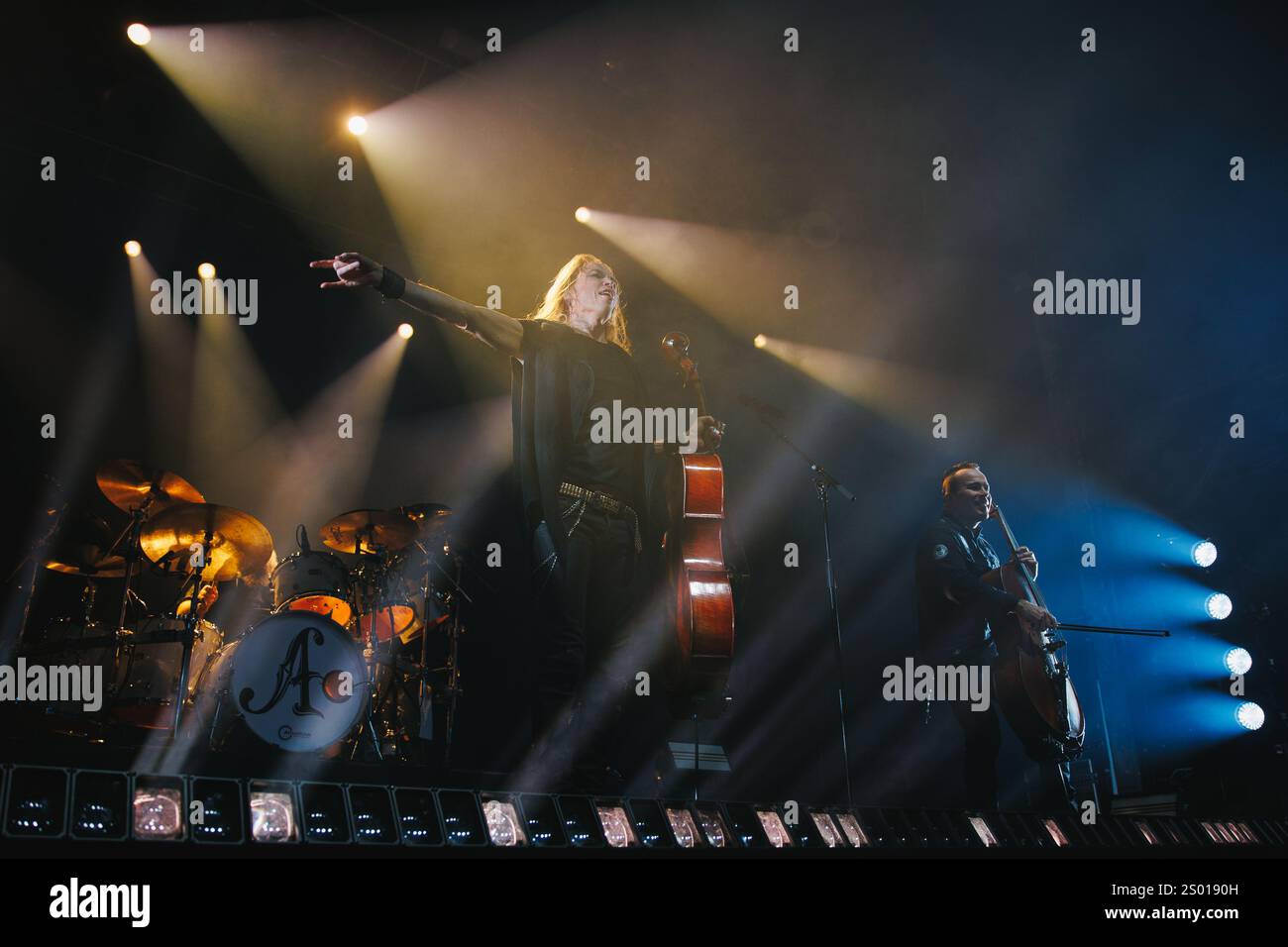 Barcelona, Spain. 19th November, 2024. Apocalyptica (symphonic metal ...