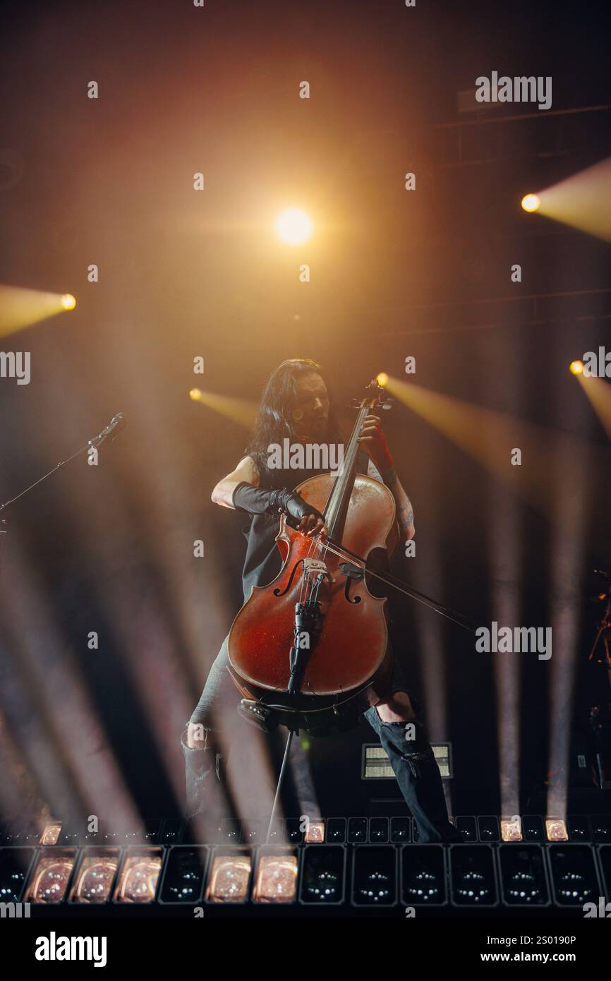 Barcelona, Spain. 19th November, 2024. Apocalyptica (symphonic metal ...