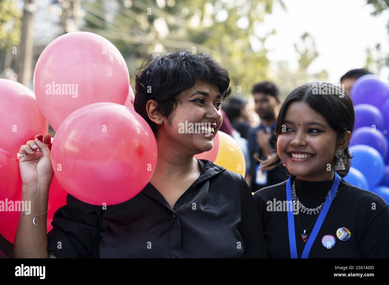 People from LGBT community and supporters participate in Pride Parade ...