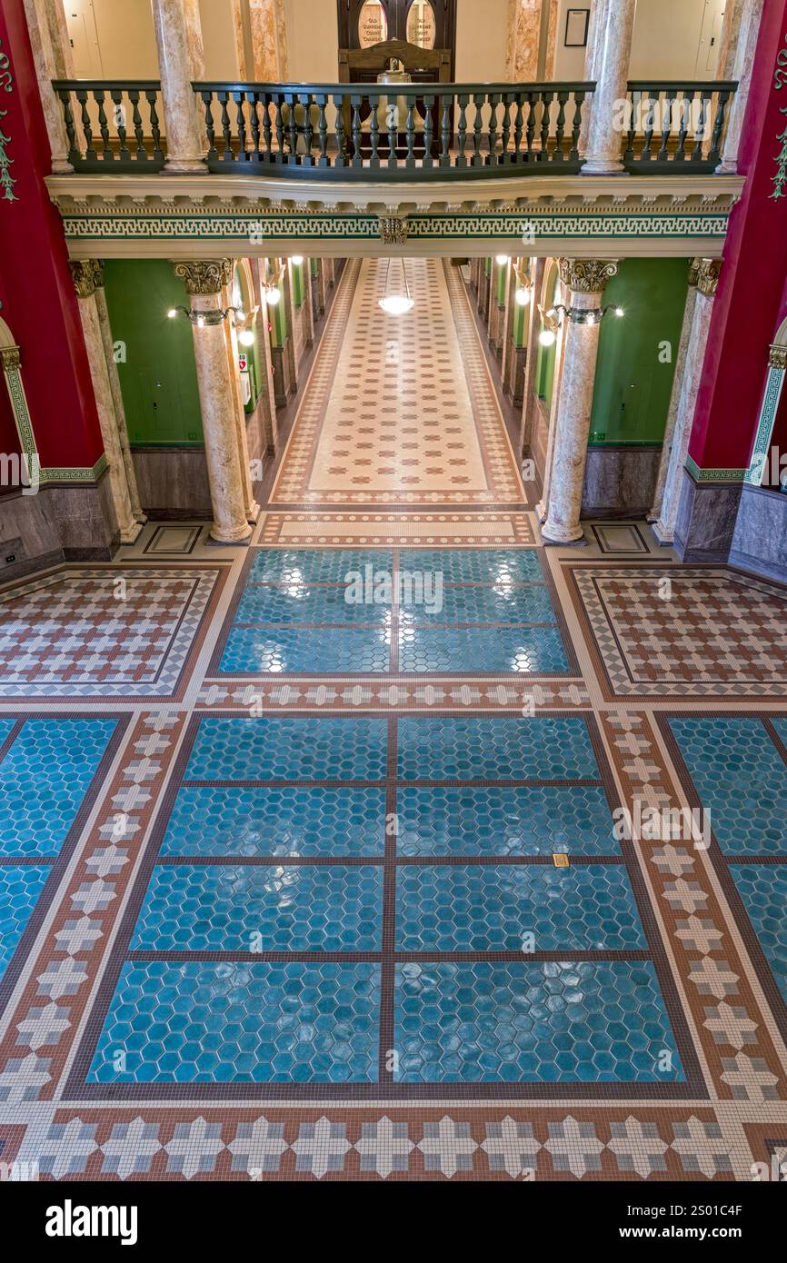 The atrium of the State Capitol in Helena, Montana, USA Stock Photo - Alamy