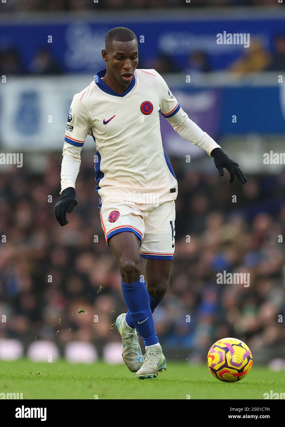 Liverpool, UK. 22nd Dec, 2024. Nicolas Jackson of Chelsea during the ...