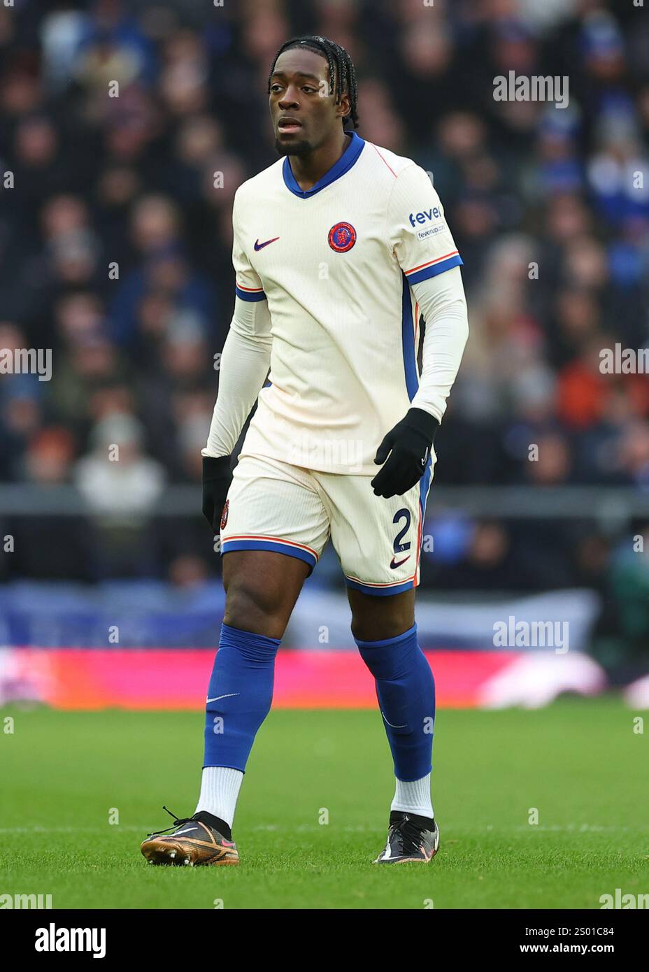 Liverpool, UK. 22nd Dec, 2024. Axel Disasi of Chelsea during the ...