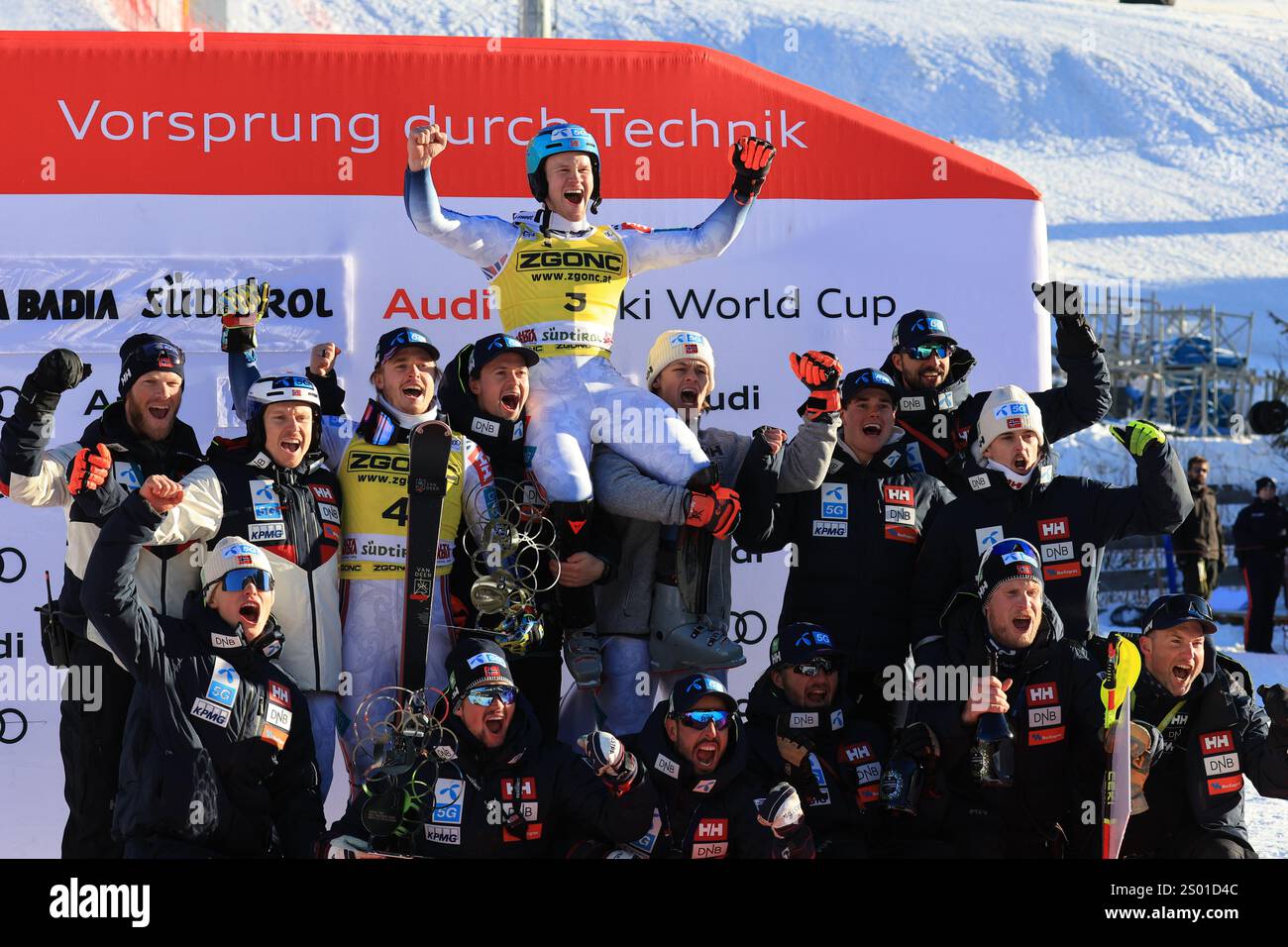 Alta Badia, Trento, Italy. 23rd Dec, 2024. Audi FIS Ski World Cup, Mens ...
