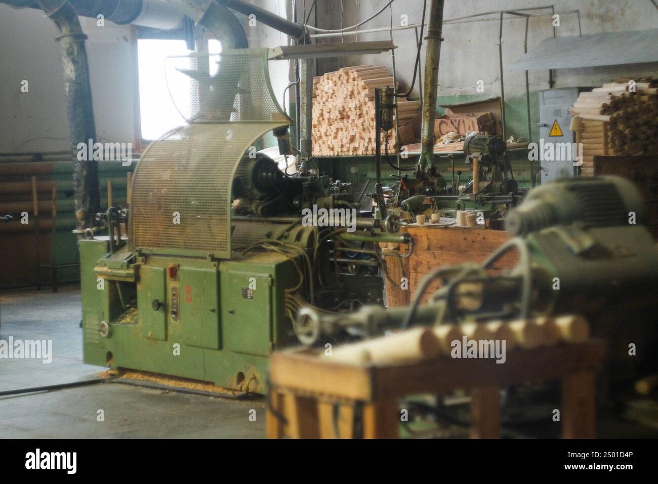 Wooden toys. The process of making handmade wooden products. Hand ...