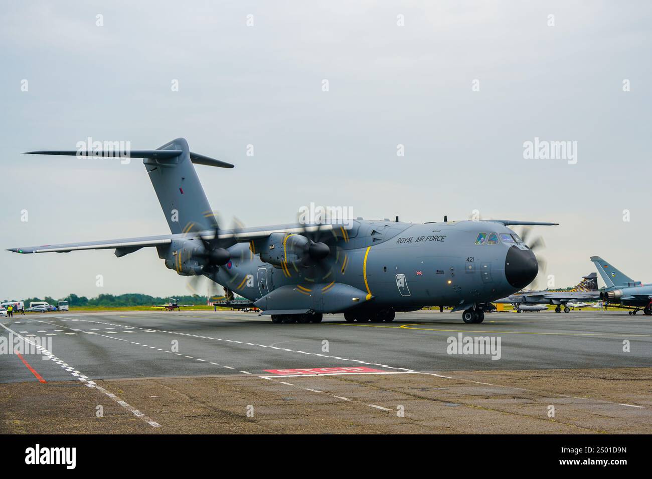 Liepaja, Latvia- June 16, 2024: ZM401 RAF Royal Air Force Airbus C.1 ...
