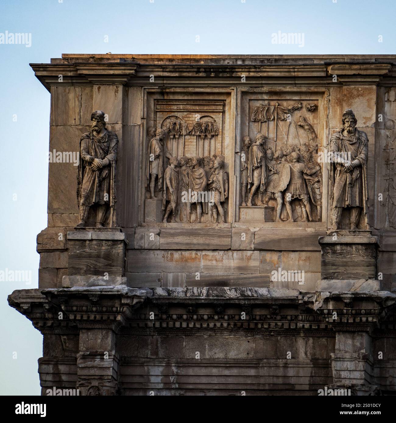 A close-up view of an ancient stone monument featuring intricate relief ...