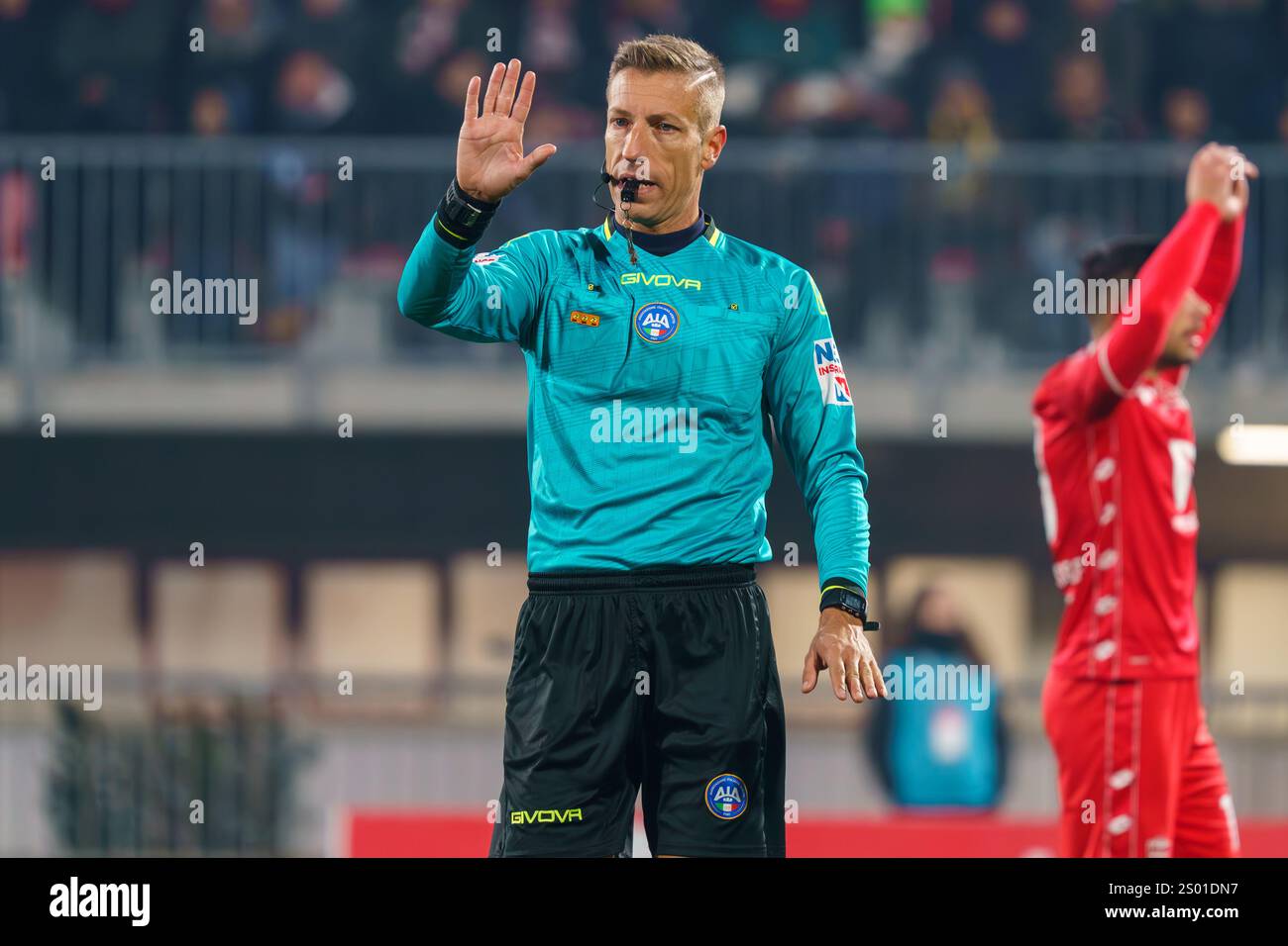 Davide Massa, Referee, during the Italian championship Serie A football ...