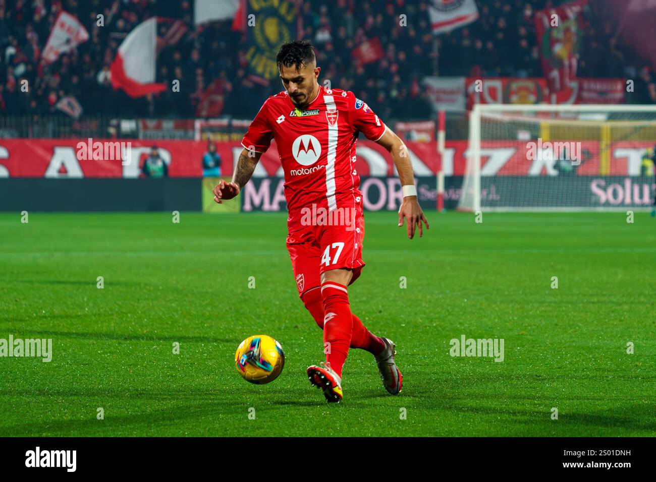 Monza, Italie. 22nd Dec, 2024. Dany Mota (AC Monza) during the Italian ...