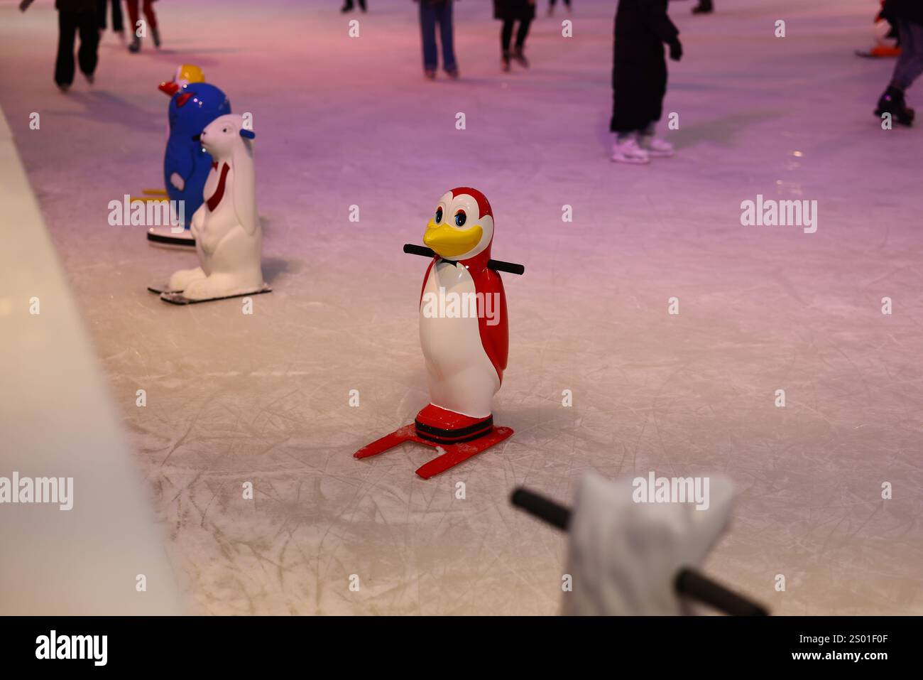 Enjoy ice skating with fun penguins and animal sliders, perfect for all ...