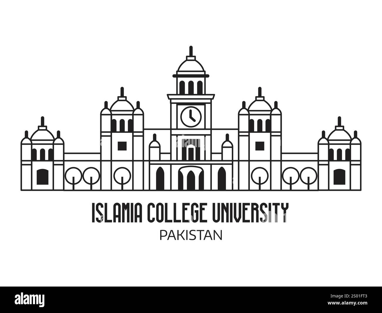 Pakistan Islamia College University Icon Stock Vector Image & Art - Alamy