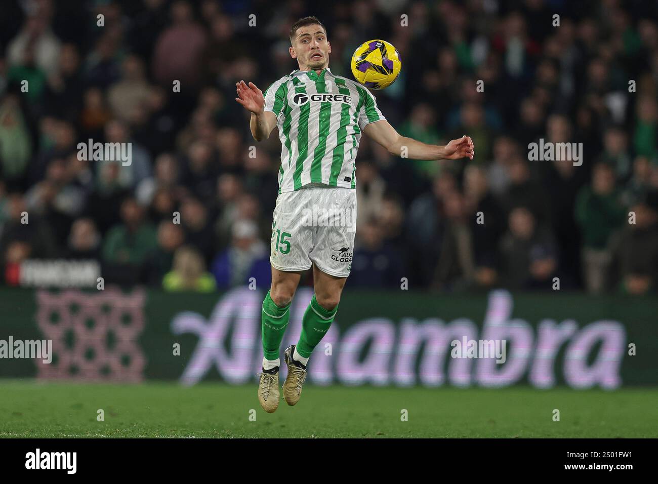 Romain Perraud of Real Betis during the La Liga EA Sports match between ...