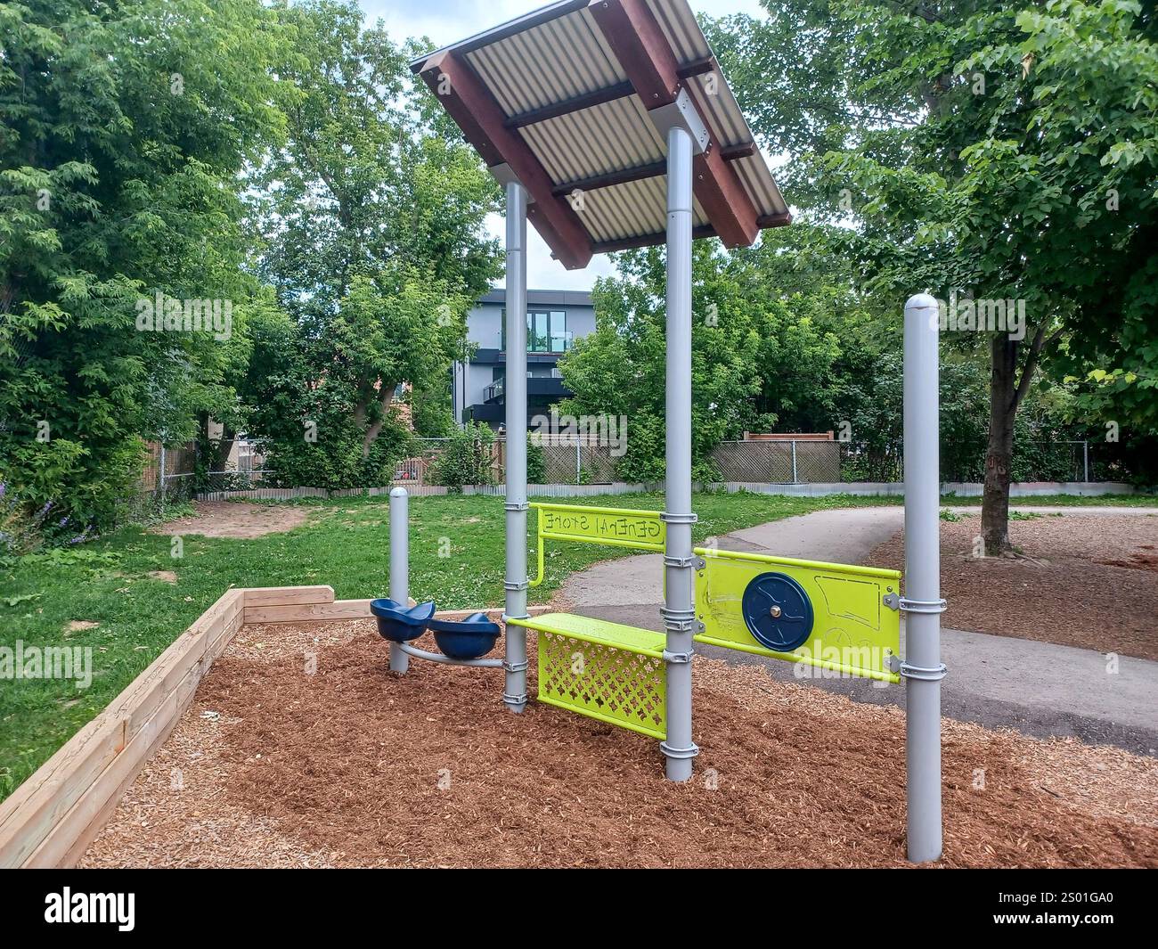 Toronto, Ontario, Canada - July 9, 2024: View at modern children ...