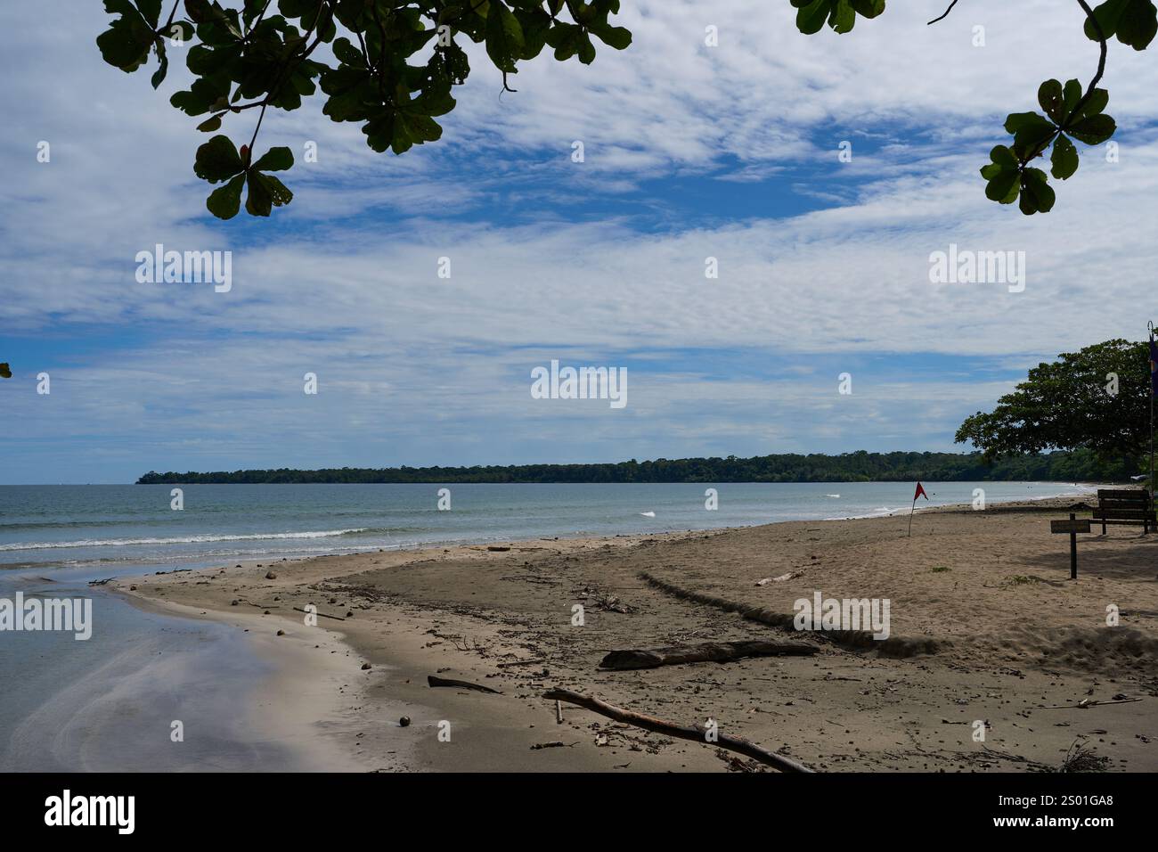 Cahuita, Costa Rica - November 16, 2024 - the Cahuita National Park ...