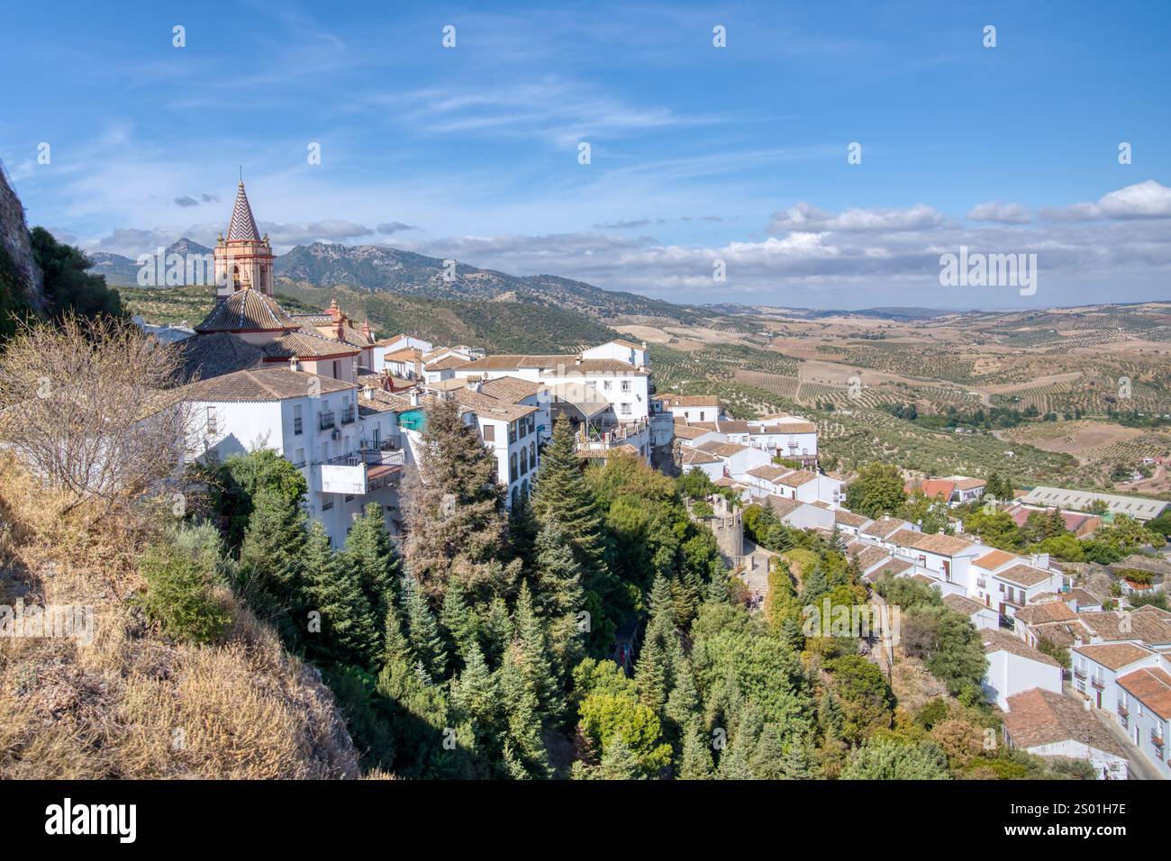 Zahara de la Sierra is one of the many historic old white villages in ...