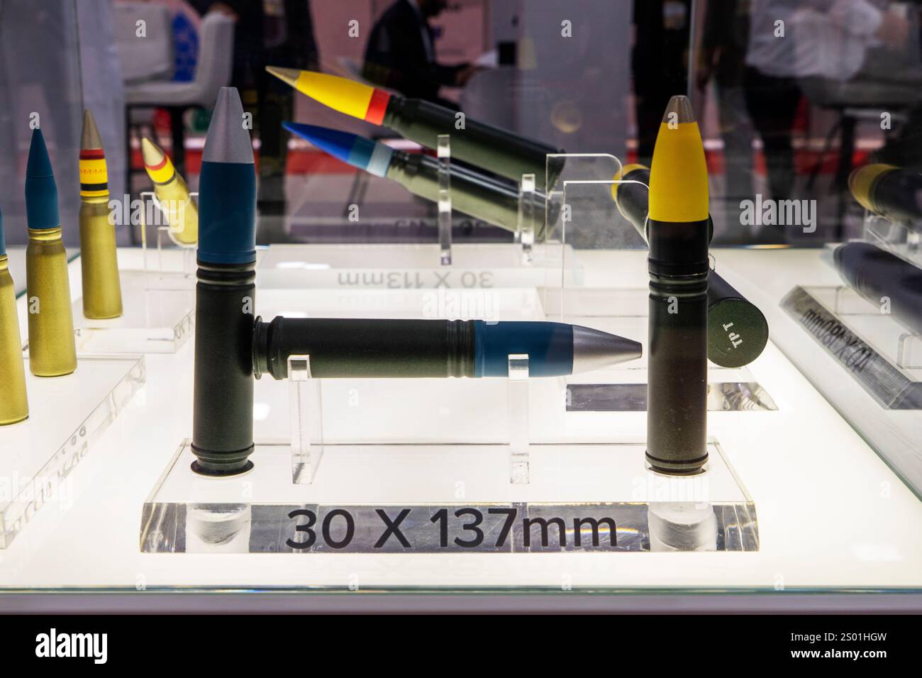 Cartridges and bullets of various calibers and sizes for pistols ...