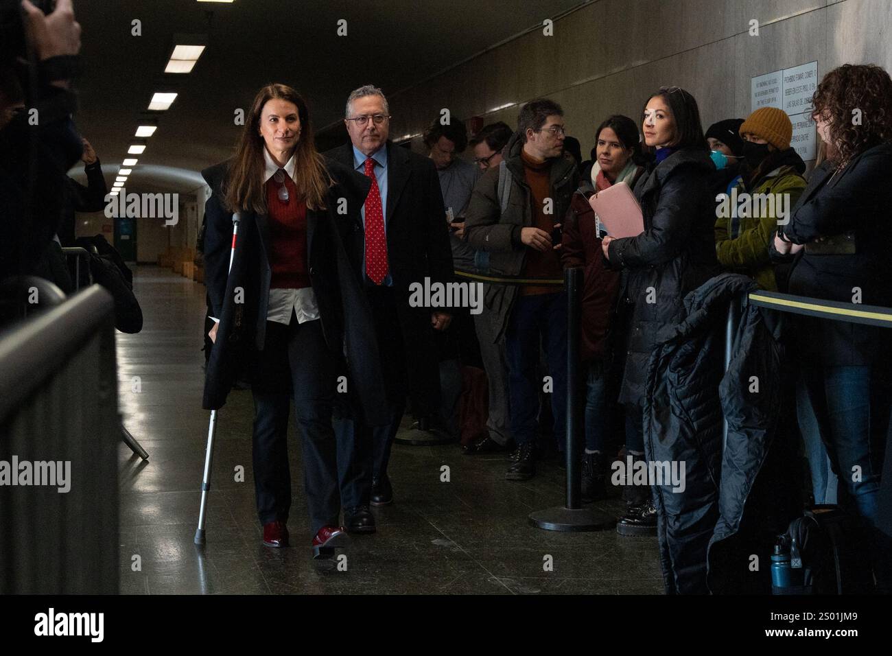 New York, USA. 23rd Dec, 2024. Karen Friedman Agnifilo, defense ...