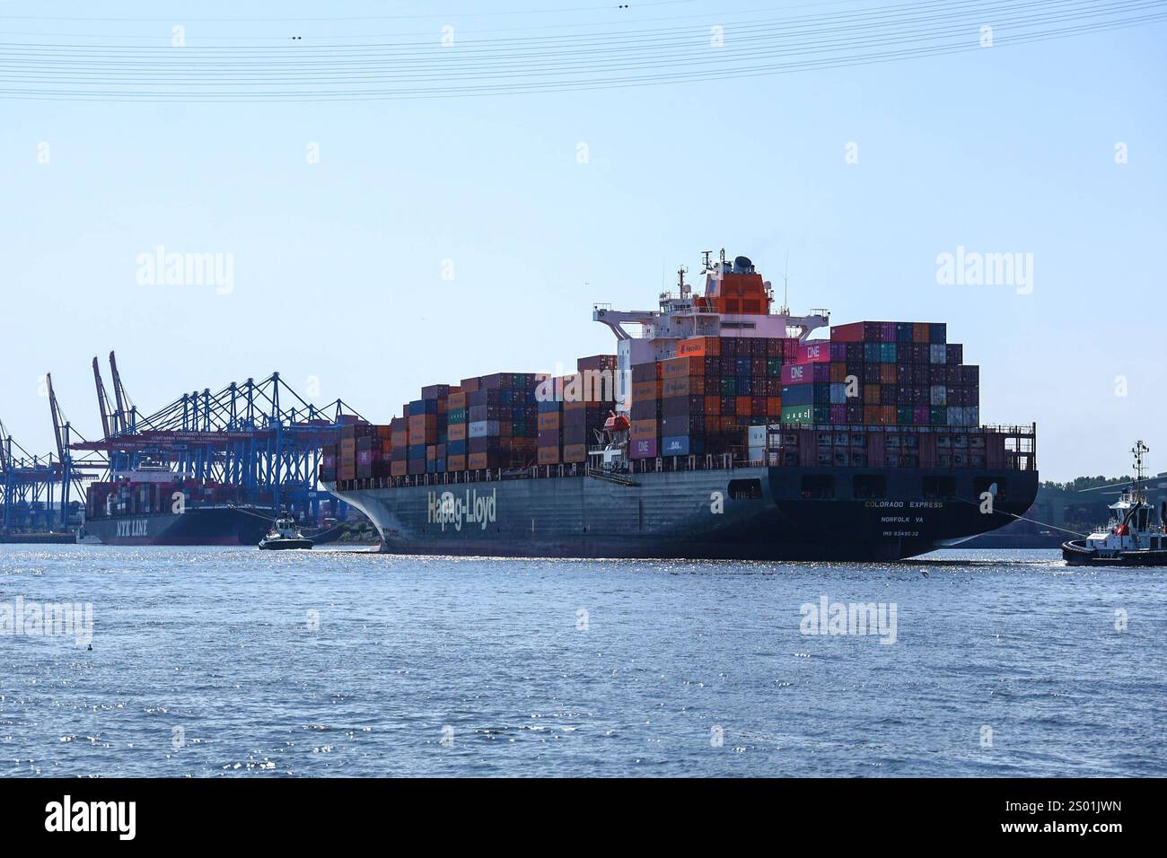 Stockbilder 12/2024 Container Schiff Colorado Express von Reederei ...