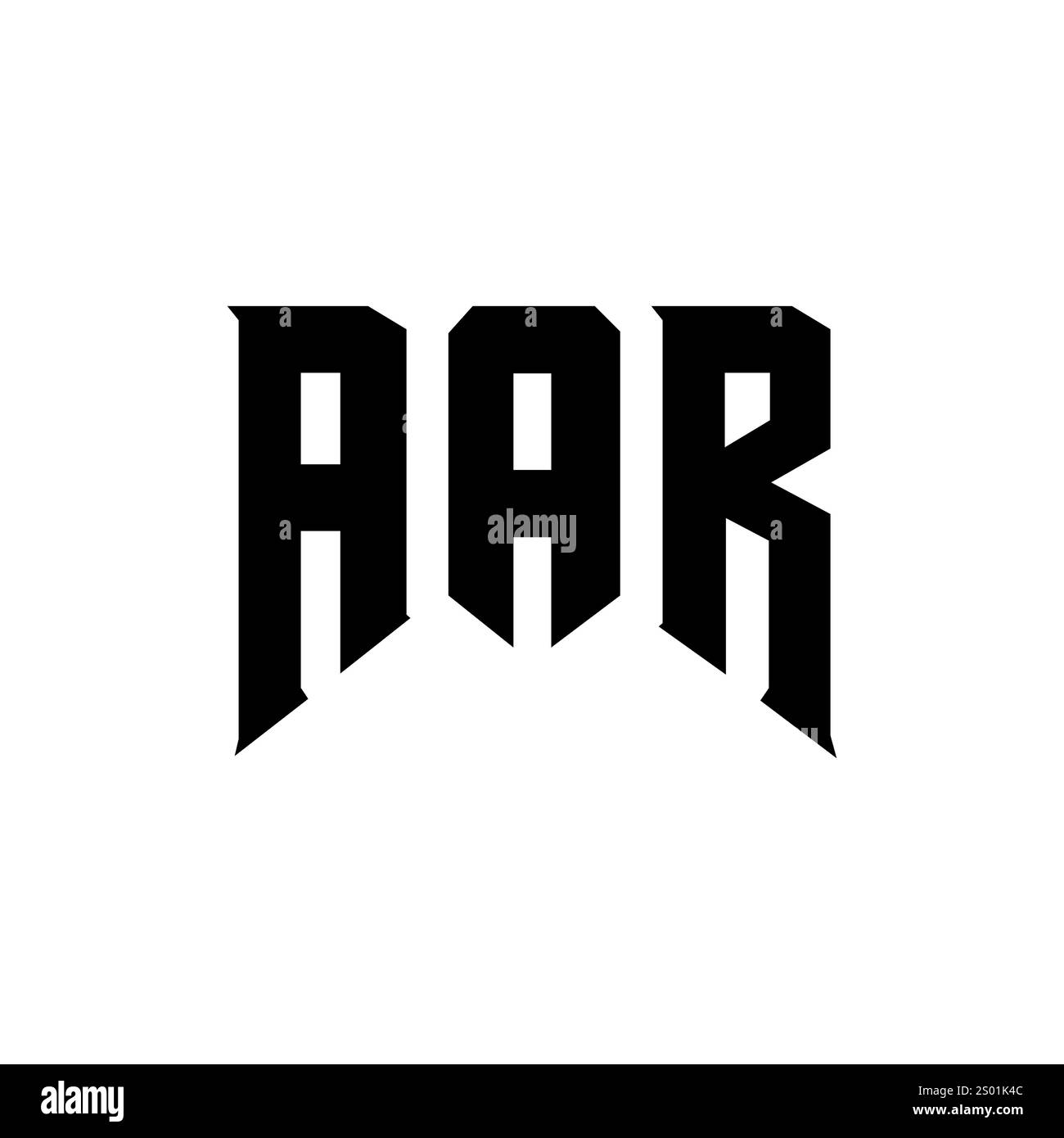 AAR letter logo design for technology company. AAR logo design black ...