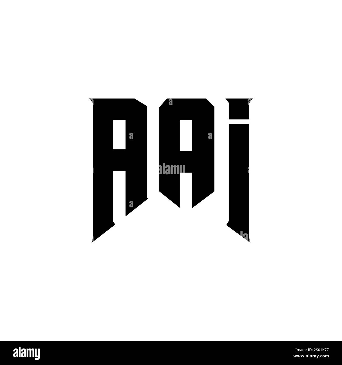 AAI letter logo design for technology company. AAI logo design black ...