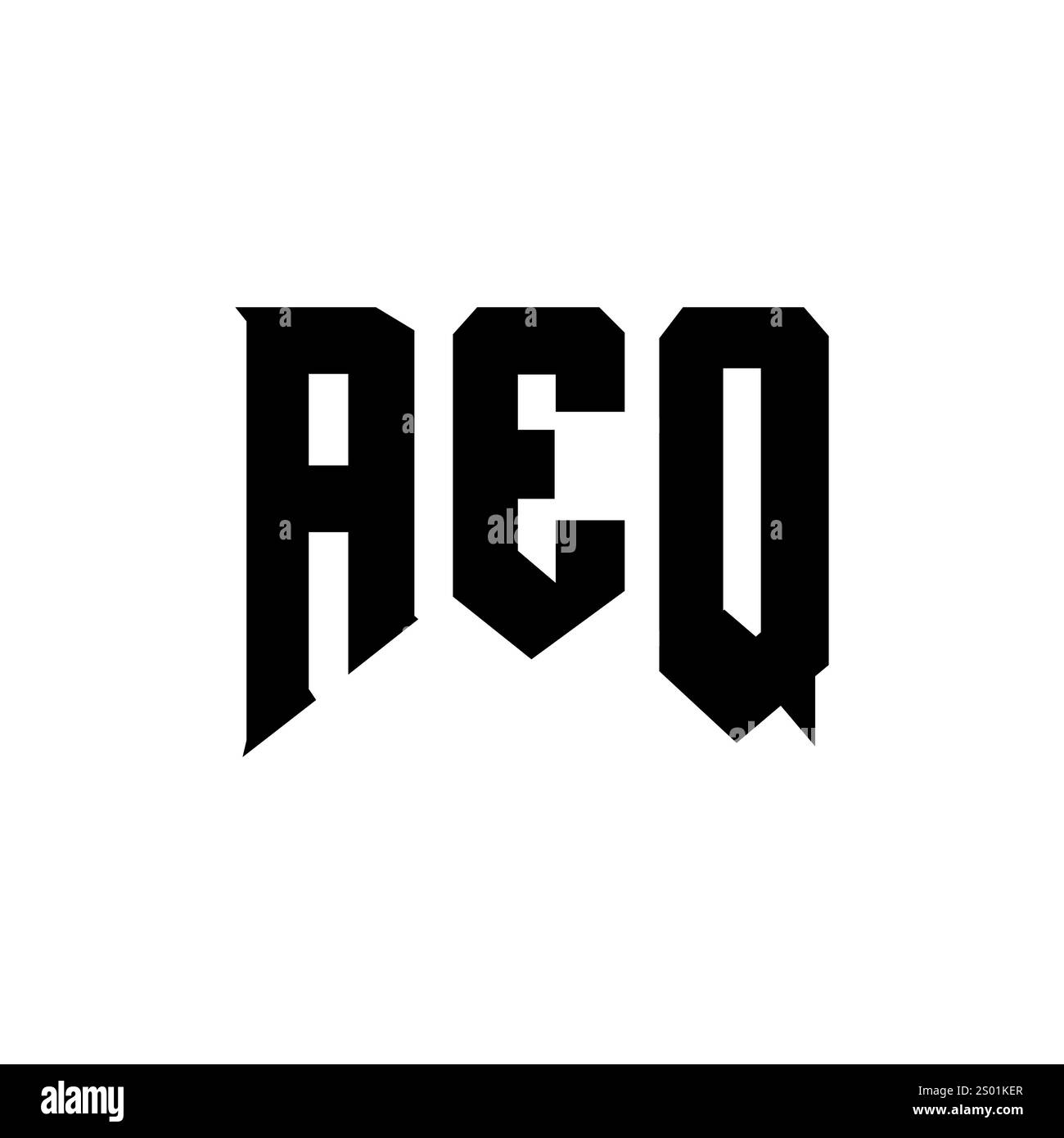Aeq logo design hi-res stock photography and images - Alamy