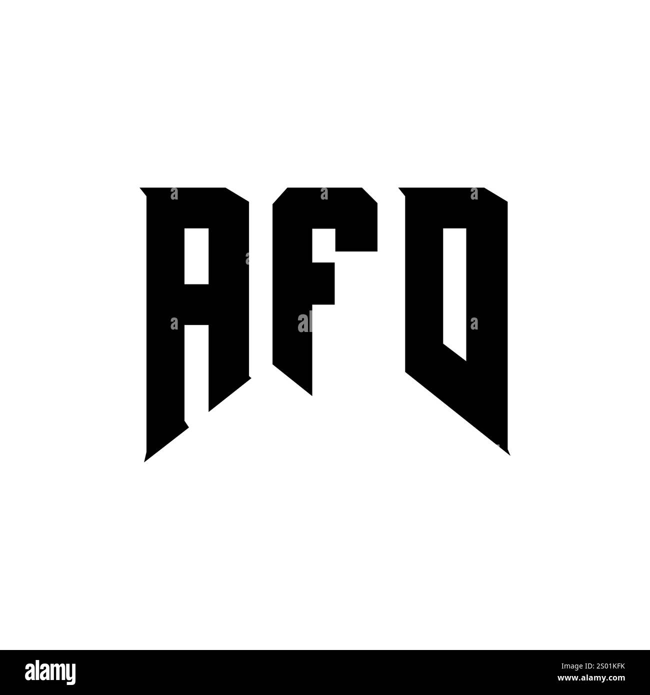 AFD letter logo design for technology company. AFD logo design black ...